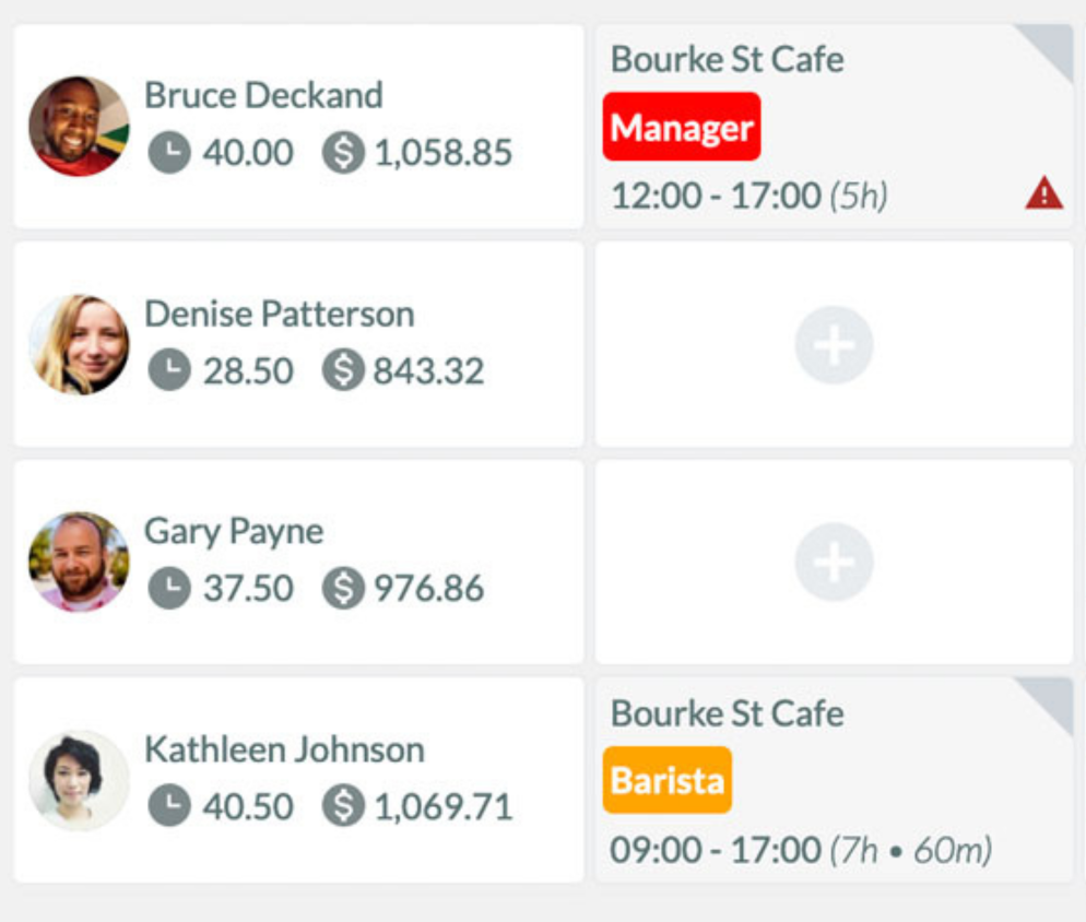 Simple Rostering Software And Scheduling App Rosterelf